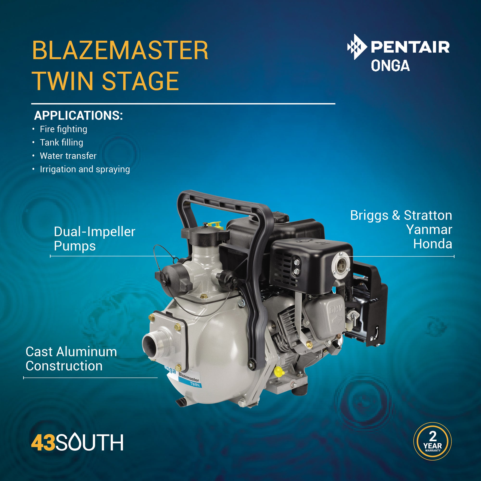Blazemaster Twin Stage - 43South