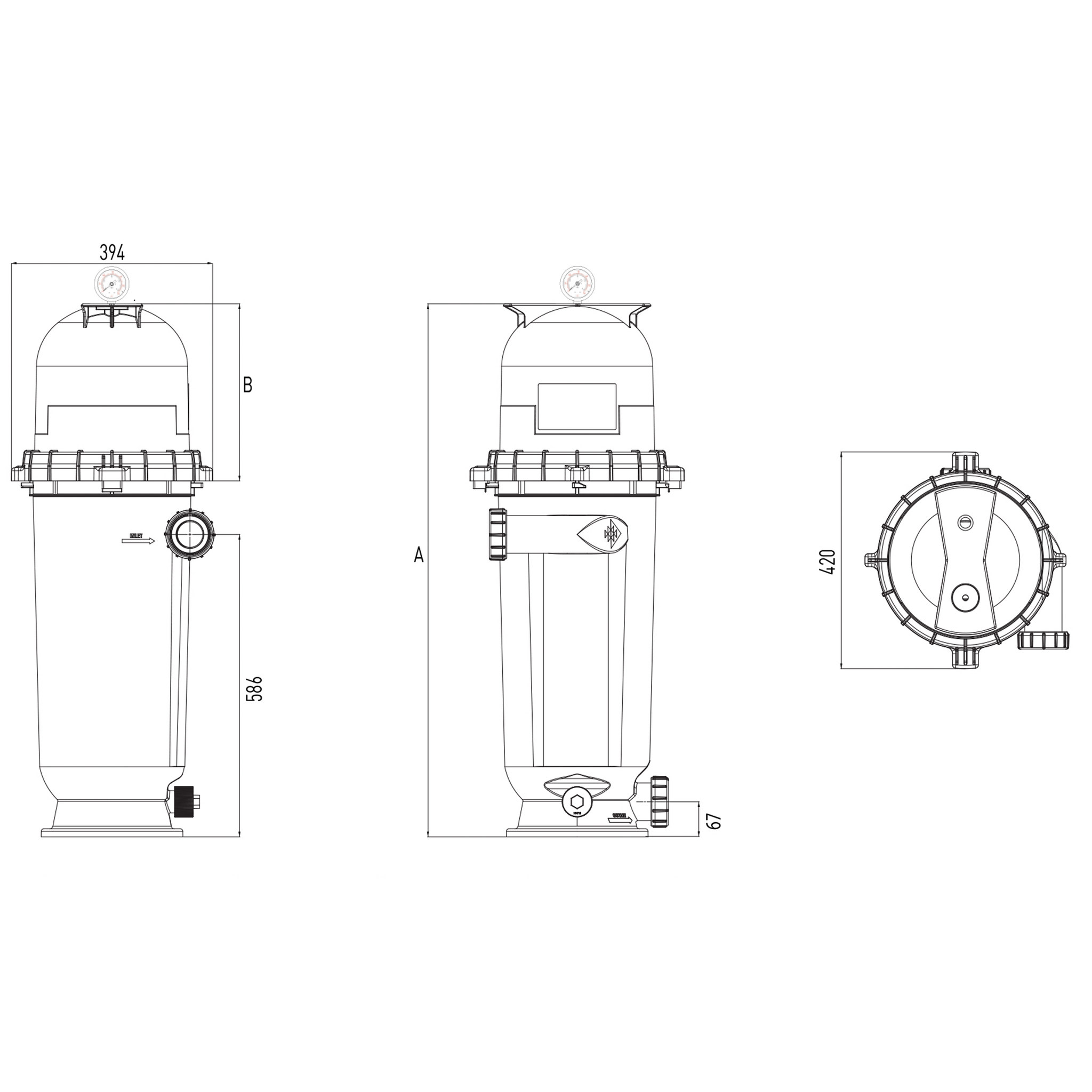 Posi-Clear RP Filter - 43South